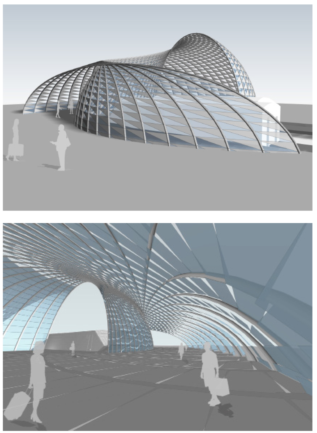 Sun interactive cladding system for a train station – tonia mavroudi ...